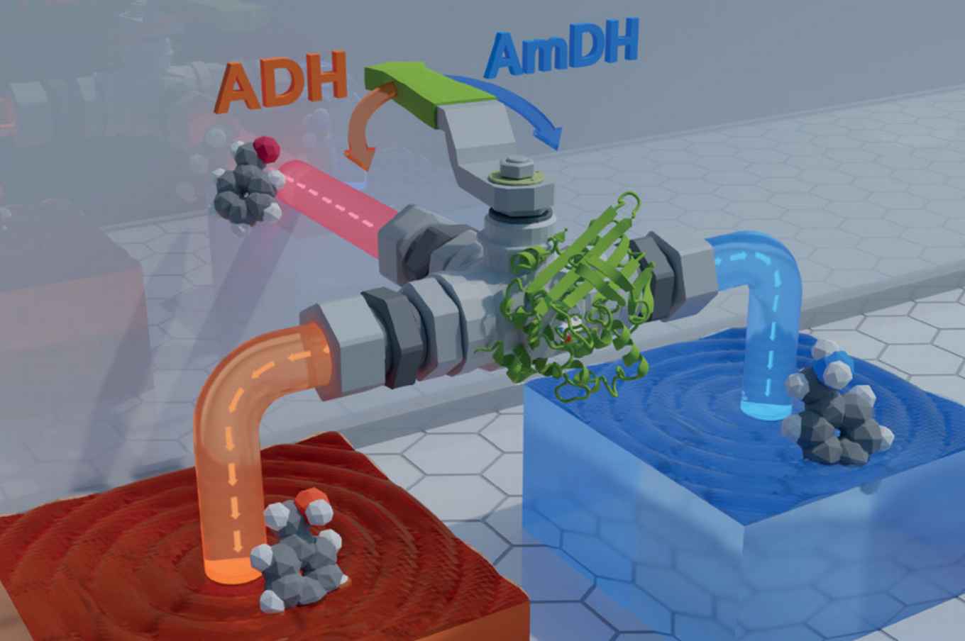 Hot Paper on 'alcohol aminase' enzymes is cover feature of Chemistry ...