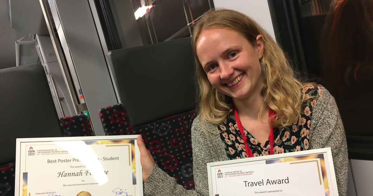 Prizes for Hannah Flerlage at European meeting - HIMS - University of ...