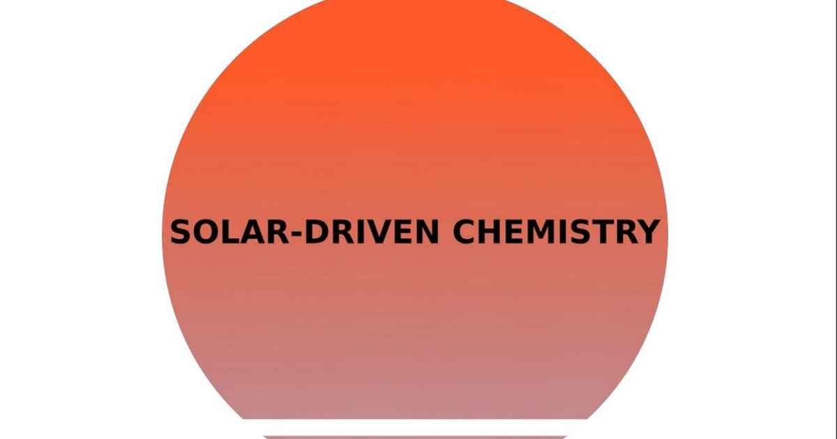 Chemistry driven by the sun, for a sustainable future - HIMS ...